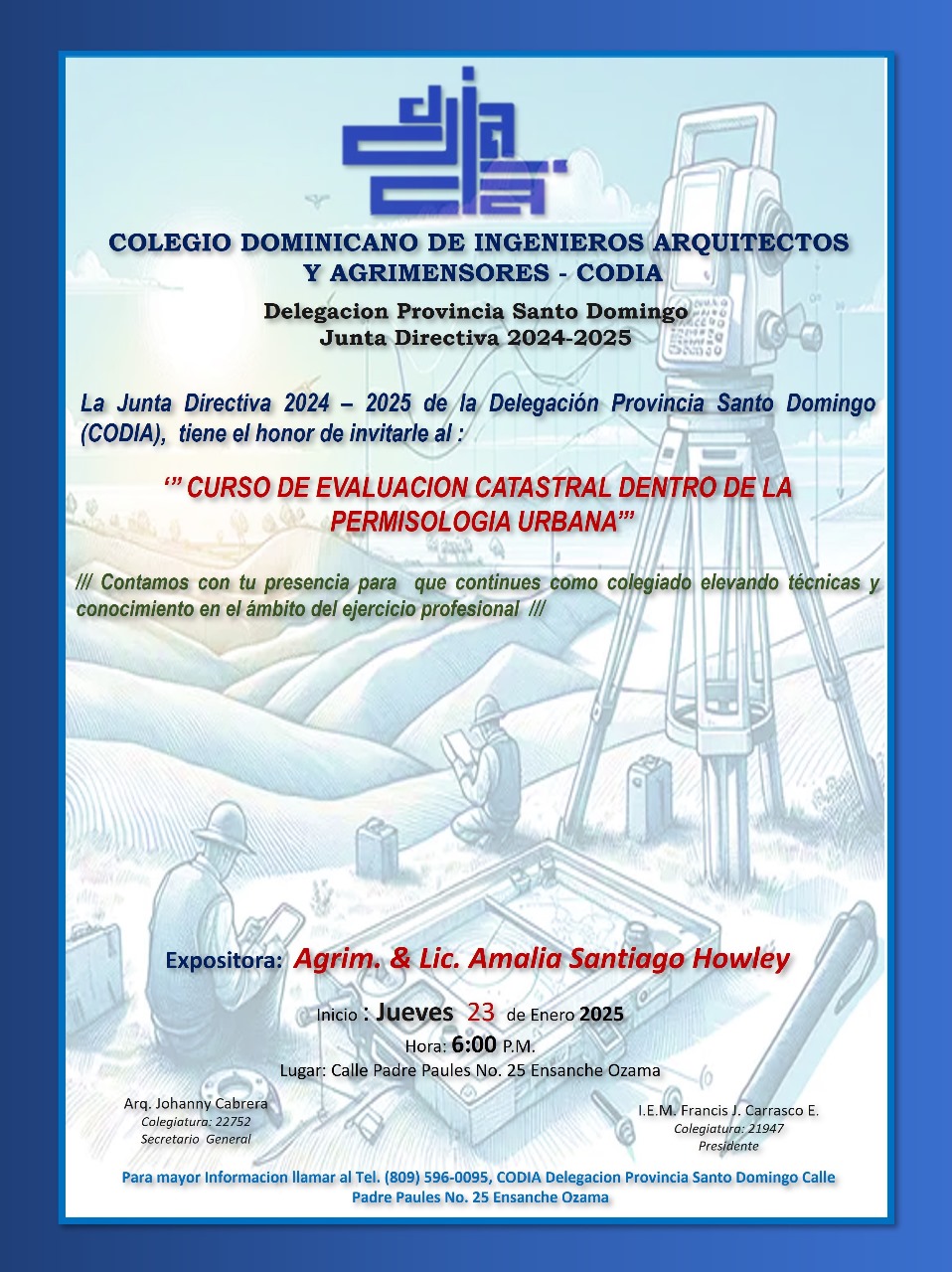 Colegio Dominicano de Ingenieros, Arquitectos y Agrimensores | CODIA ...